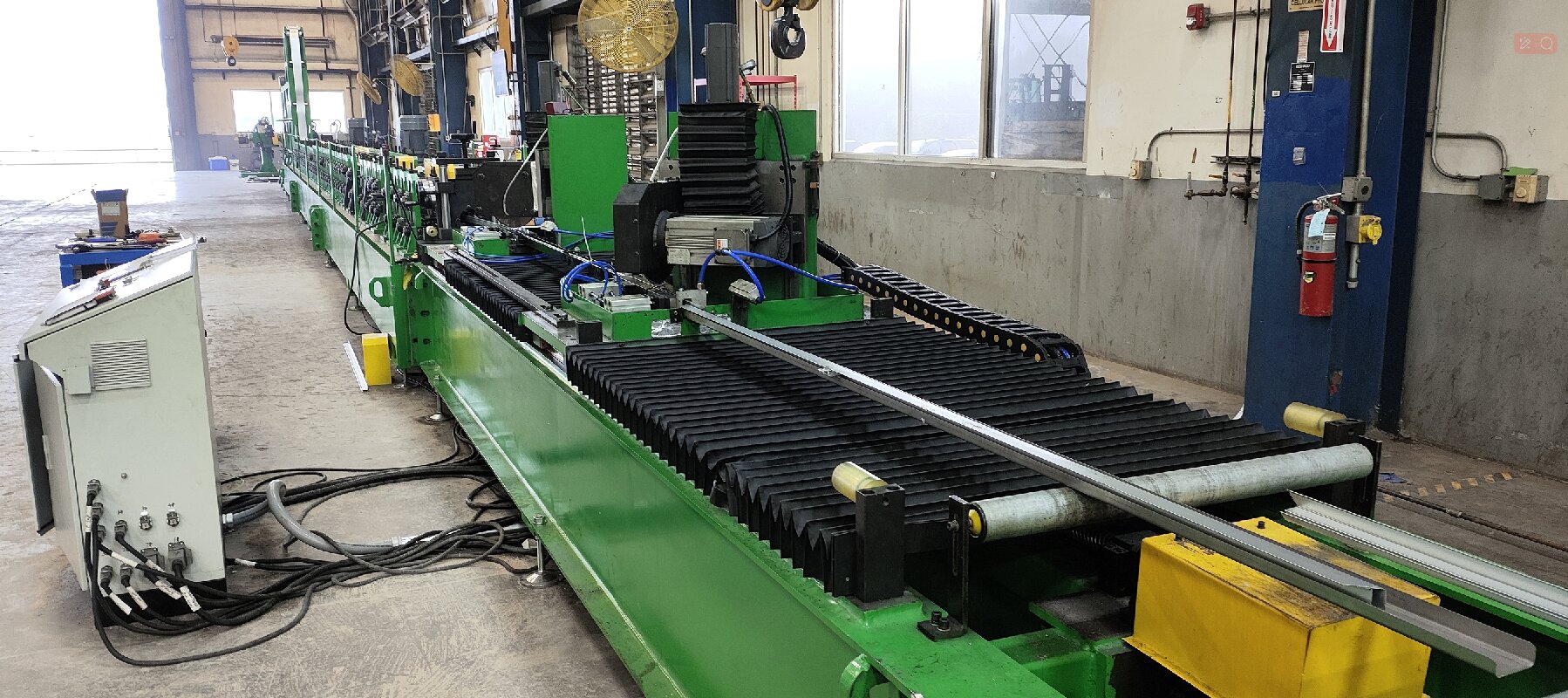 Solar Panel Mounting Frame Machine Has Been Finished Installation